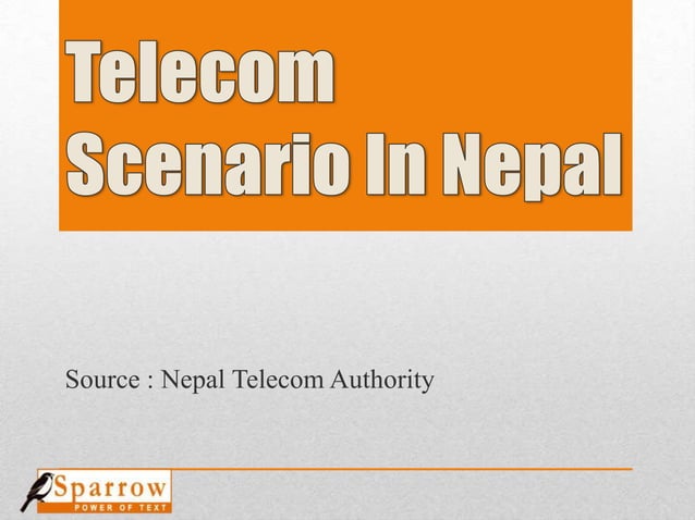 Telecom scenario in Nepal | PPT