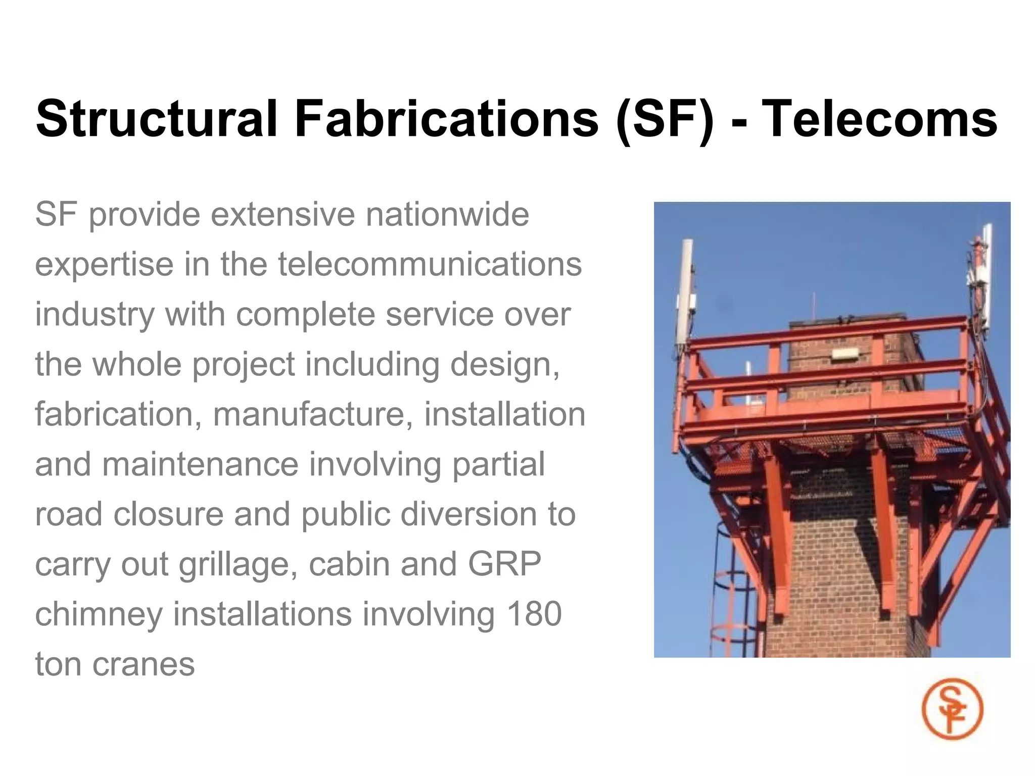 Telecoms customer presentation | PPT | Construction Industry | Industries