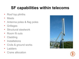 Telecoms customer presentation | PPT | Construction Industry | Industries