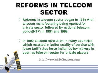 Telecomsector 090316200717-phpapp02-111212100647-phpapp01 | PPT