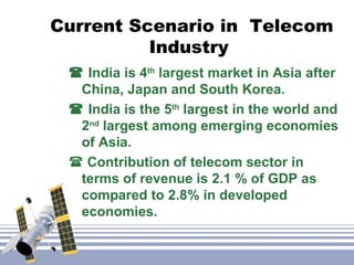Telecom Sector | PPT
