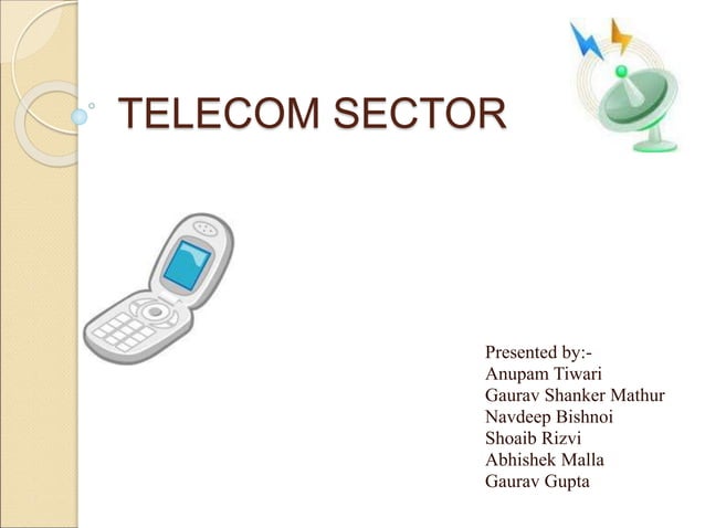 Telecom sector | PPT