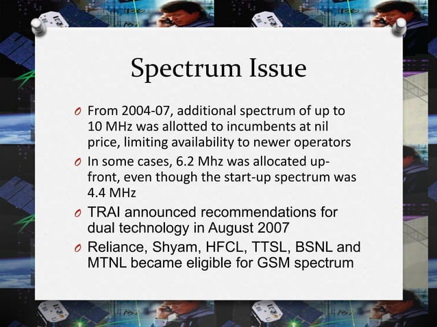 Telecom & spectrum presentation | PPT