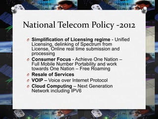 Telecom & spectrum presentation | PPT