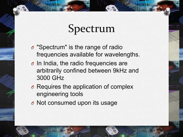 Telecom & spectrum presentation | PPT