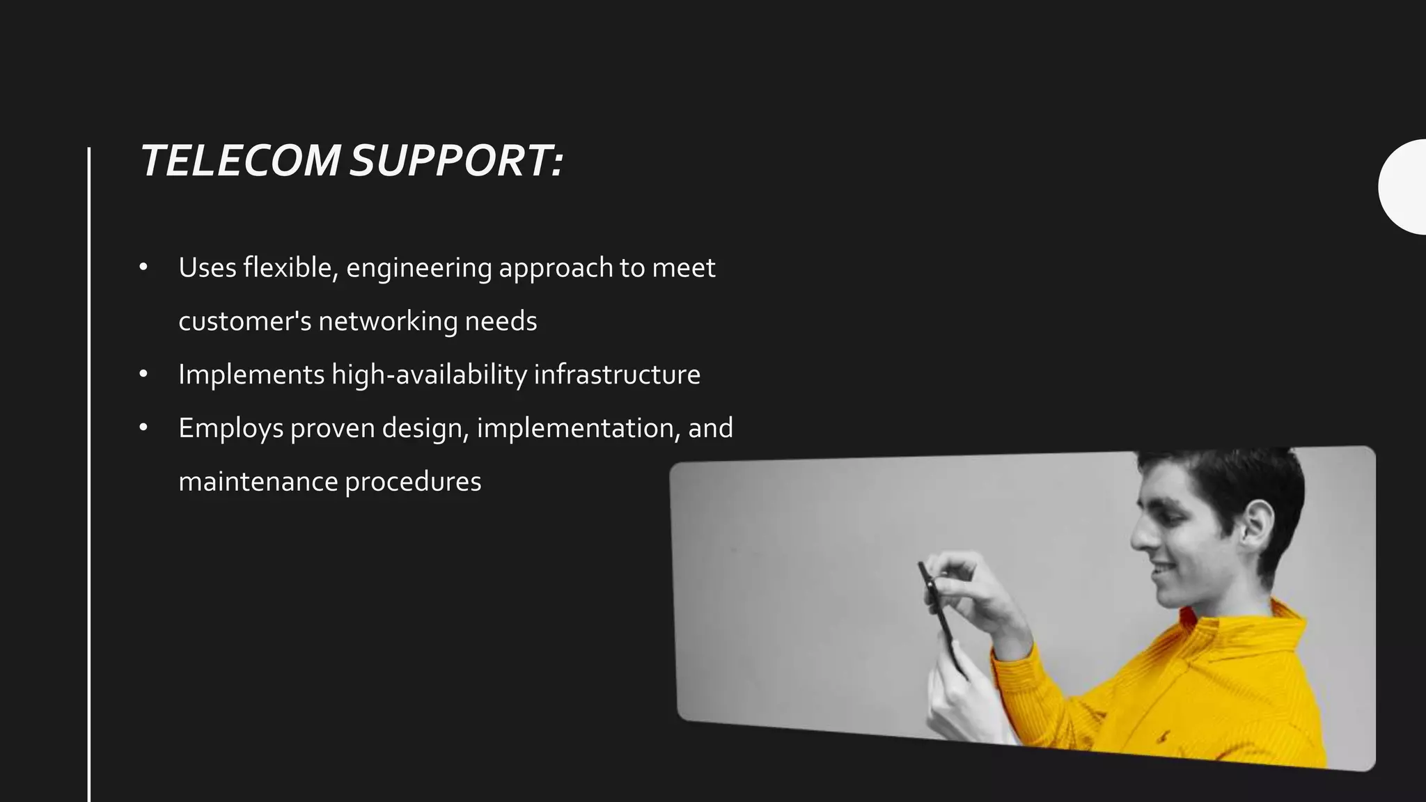 Telecom support ppt | PPTX