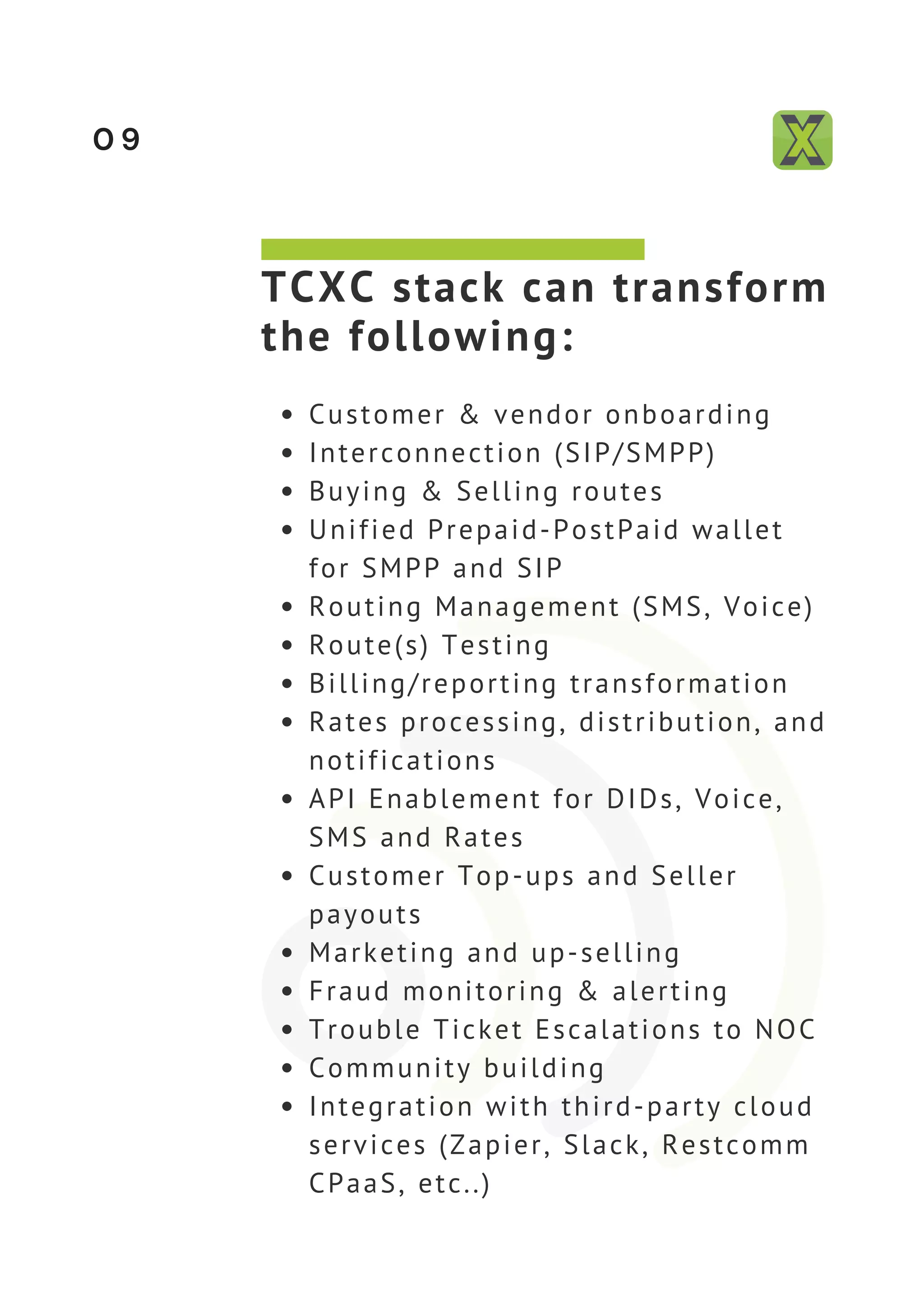 TCXC PaaS - Carrier Digital Transformation White Paper | PDF