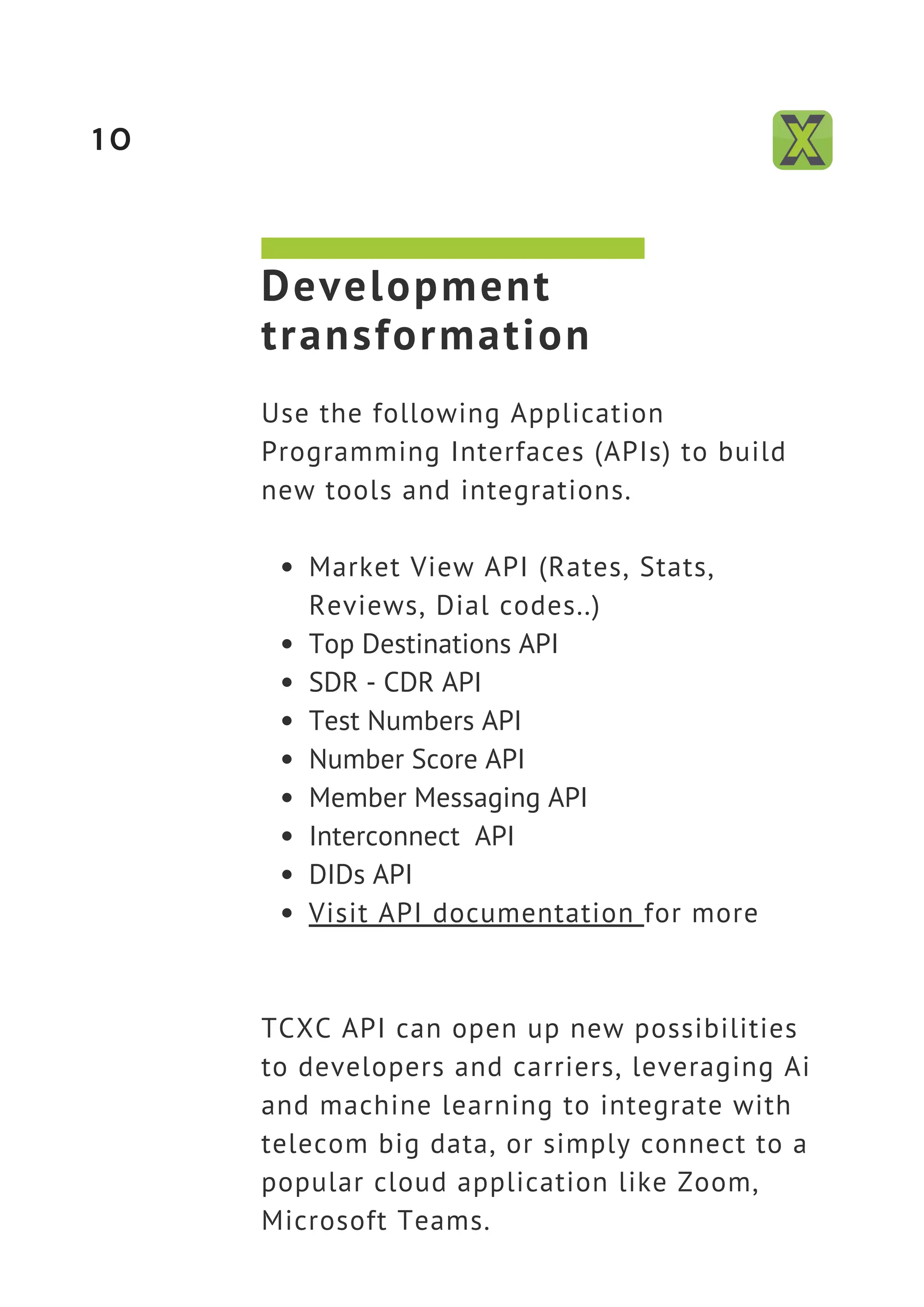 TCXC PaaS - Carrier Digital Transformation White Paper | PDF
