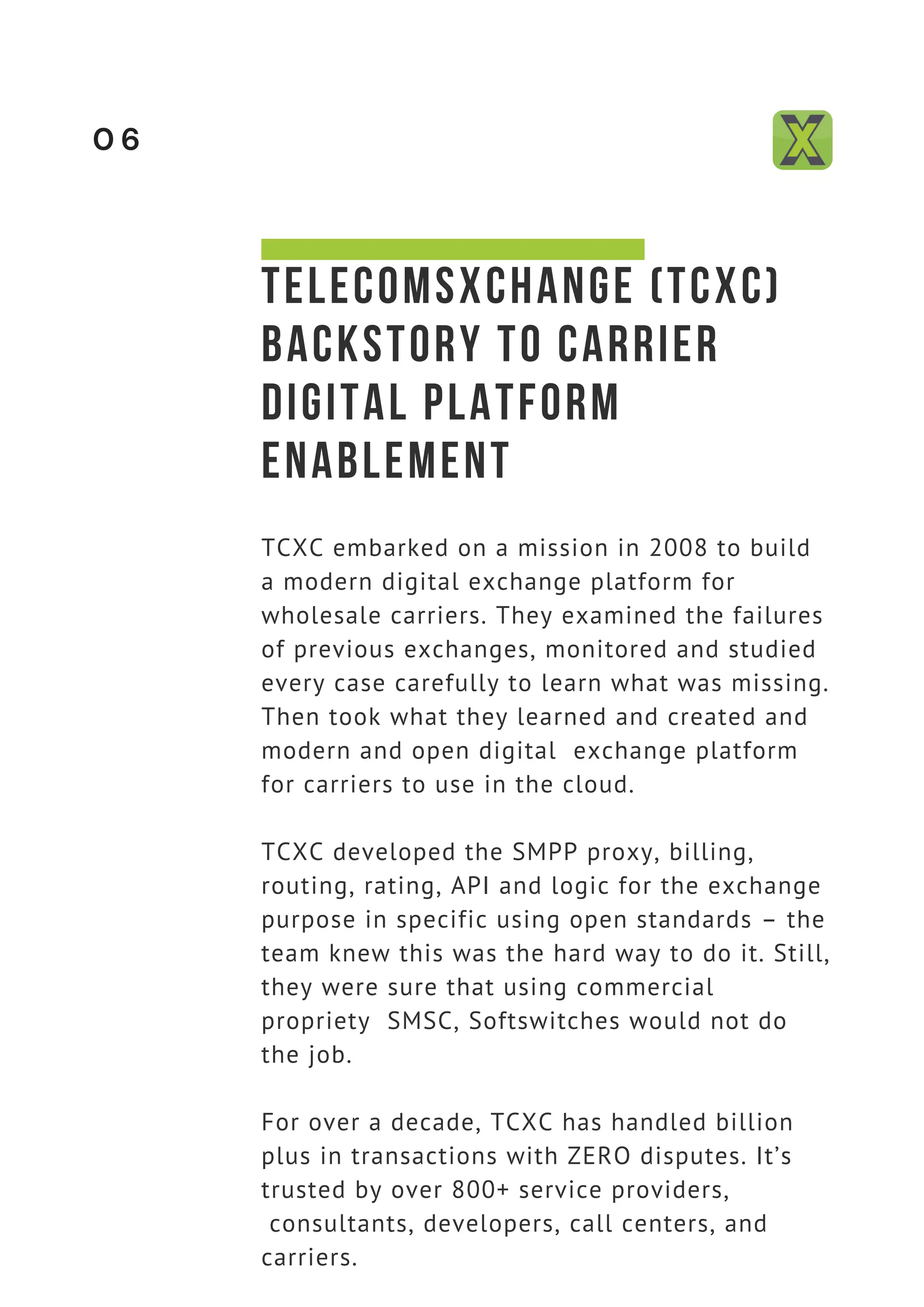 TCXC PaaS - Carrier Digital Transformation White Paper | PDF