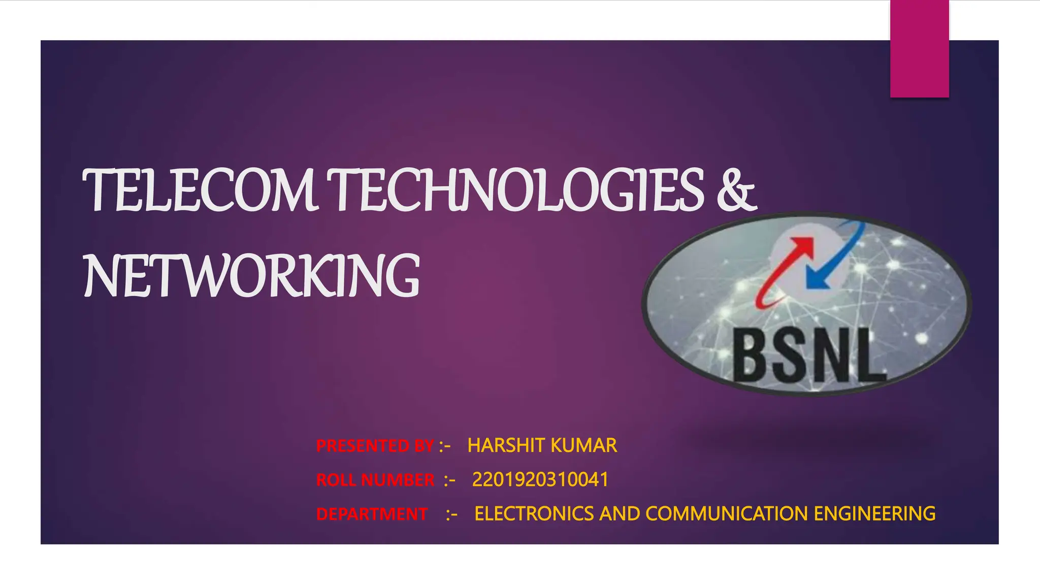 TELECOM TECHNOLOGIES & NETWORKING-2.pptx