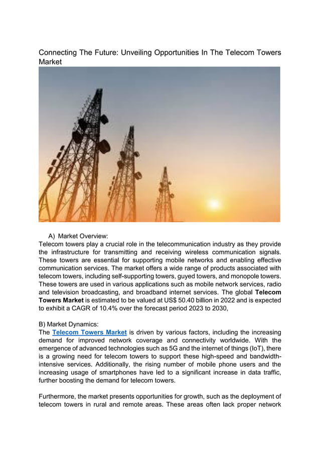Telecom Towers Market .pdf