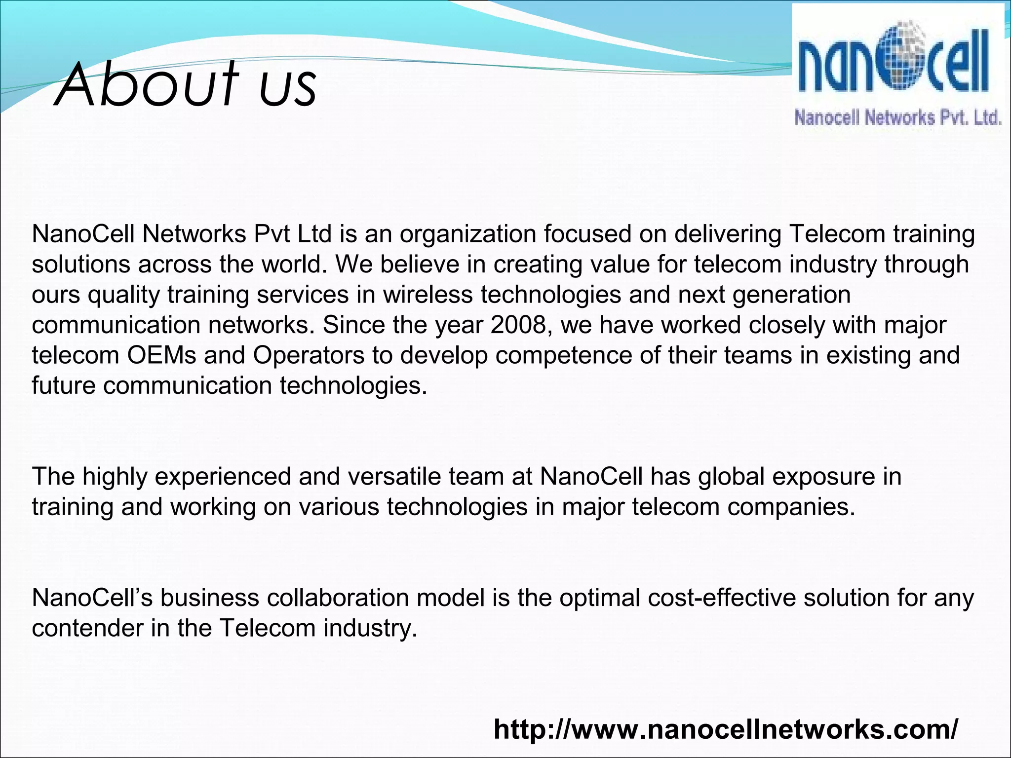 Telecom Training | PPT