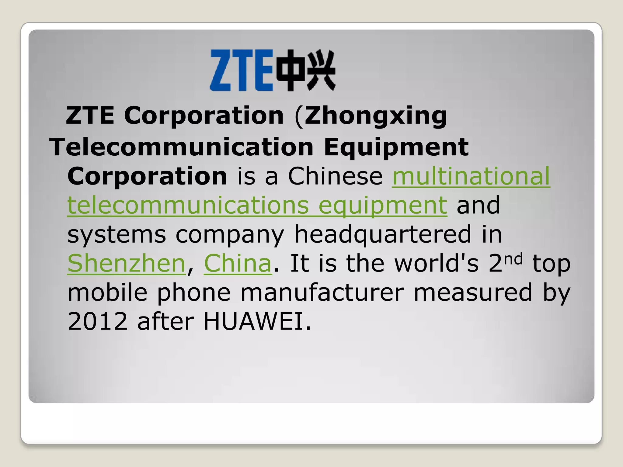 Telecom vertical OEM | PPTX