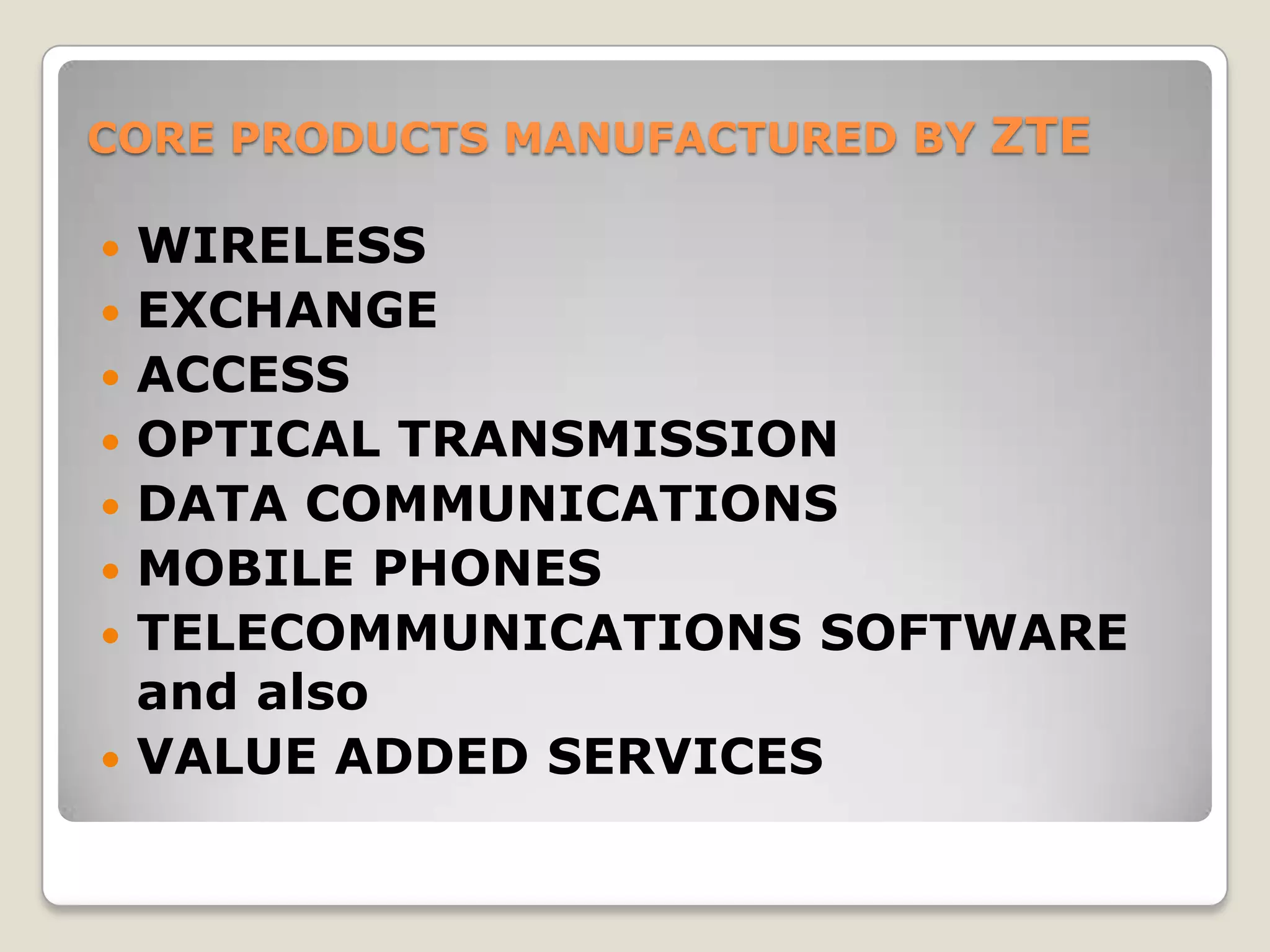 Telecom vertical OEM | PPTX