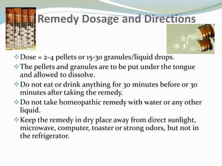 Teleconference September 2011 "How to use homeopathic remedies at home ...