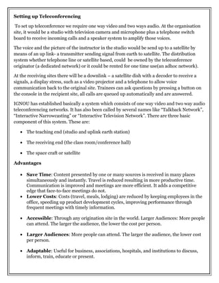 Teleconferencing | DOC