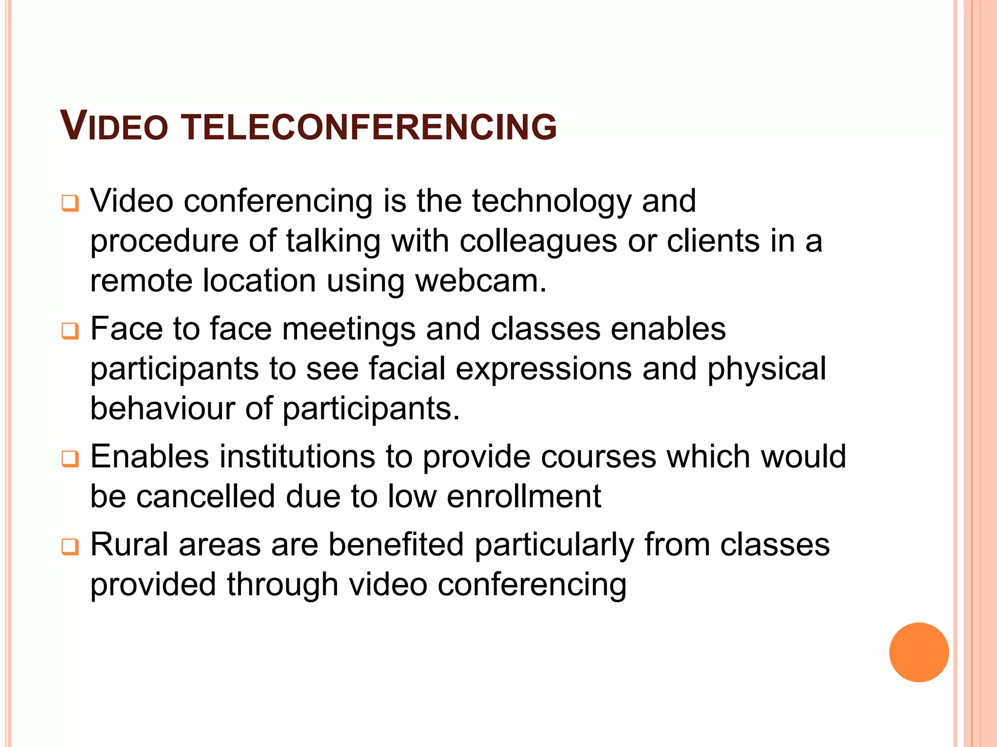 Teleconferencing | PPTX