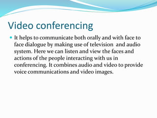 Teleconferencing | PPTX