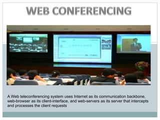 Tele conferencing and video conferencing | PPTX