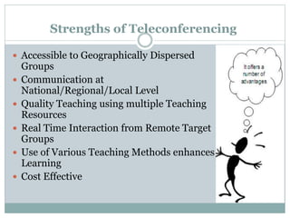 Tele conferencing and video conferencing | PPTX