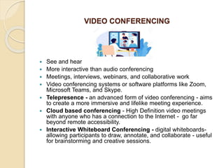 TELECONFERENCING PPT.ppsx