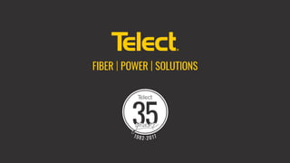 Telect WaveTrax Fiber Raceway Solution | PDF