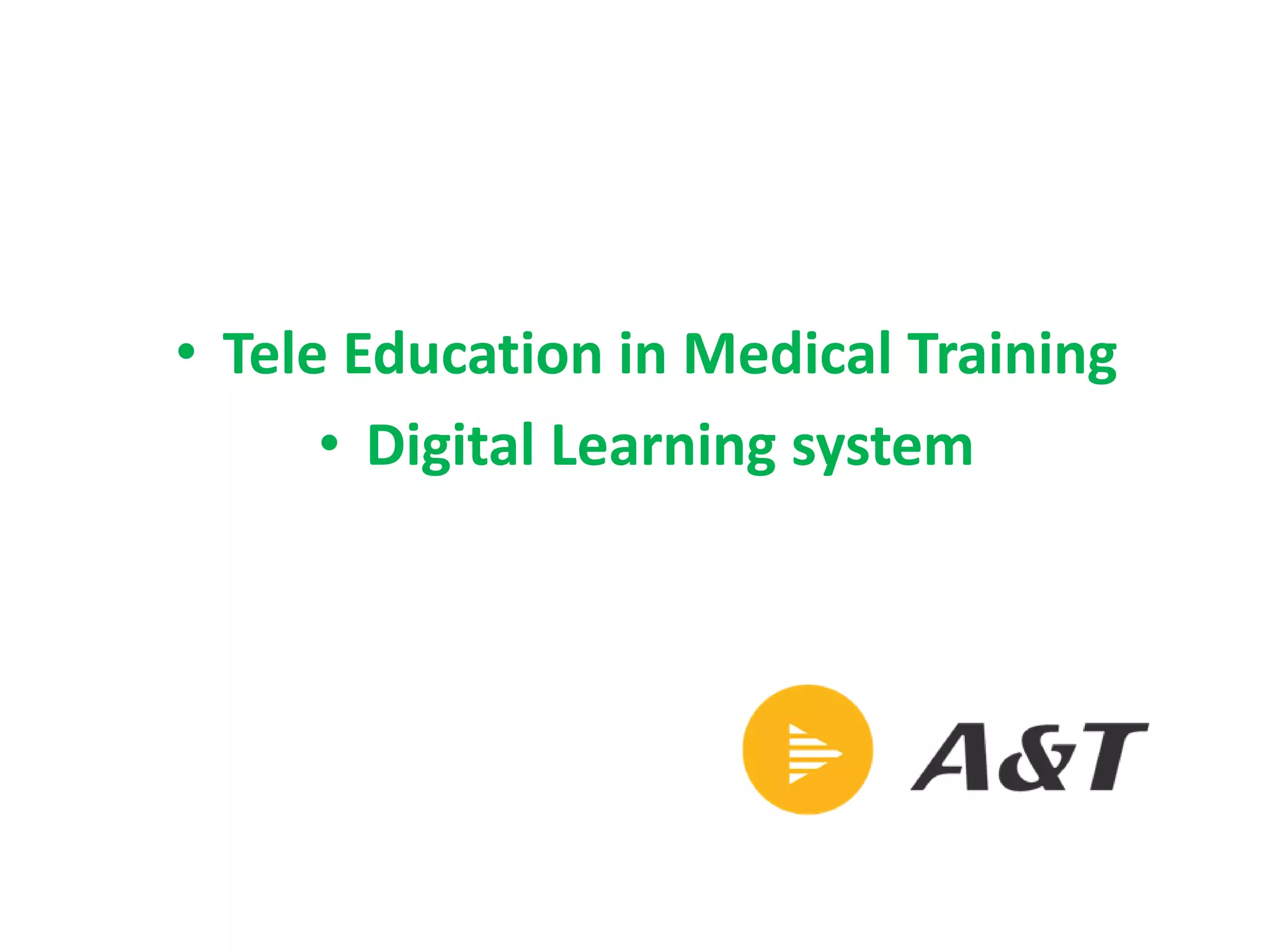 Tele Education- Digital Learning System | PDF