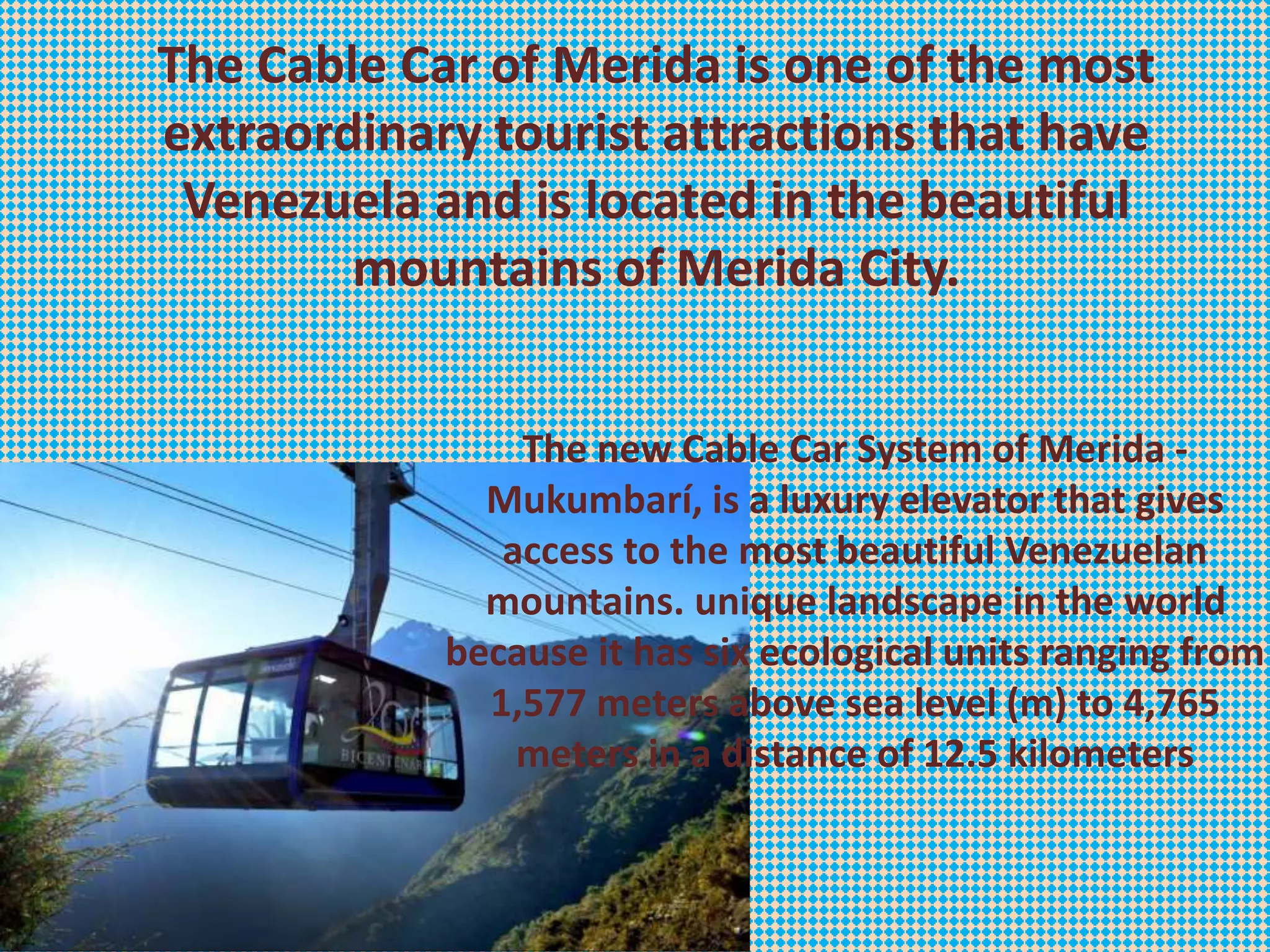 Teleferico de merida | PPTX
