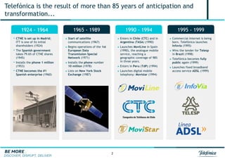 Telefonicas profile | PDF