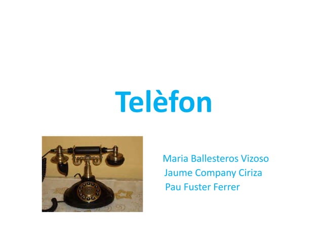 Telefon powerpoint | PPT