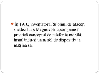 Telefonul mobil | PPT