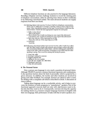 Telefun. a pragmatic approach to functional learning materials ...