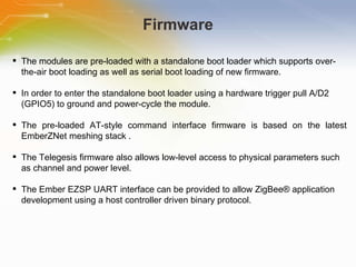 ETRX2-PA ZigBee™ Mesh Networking Module | PPT | Computer Networking | Computing
