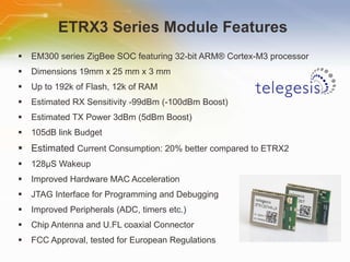 ETRX3 ZigBee Module: ETRX3 | PPT