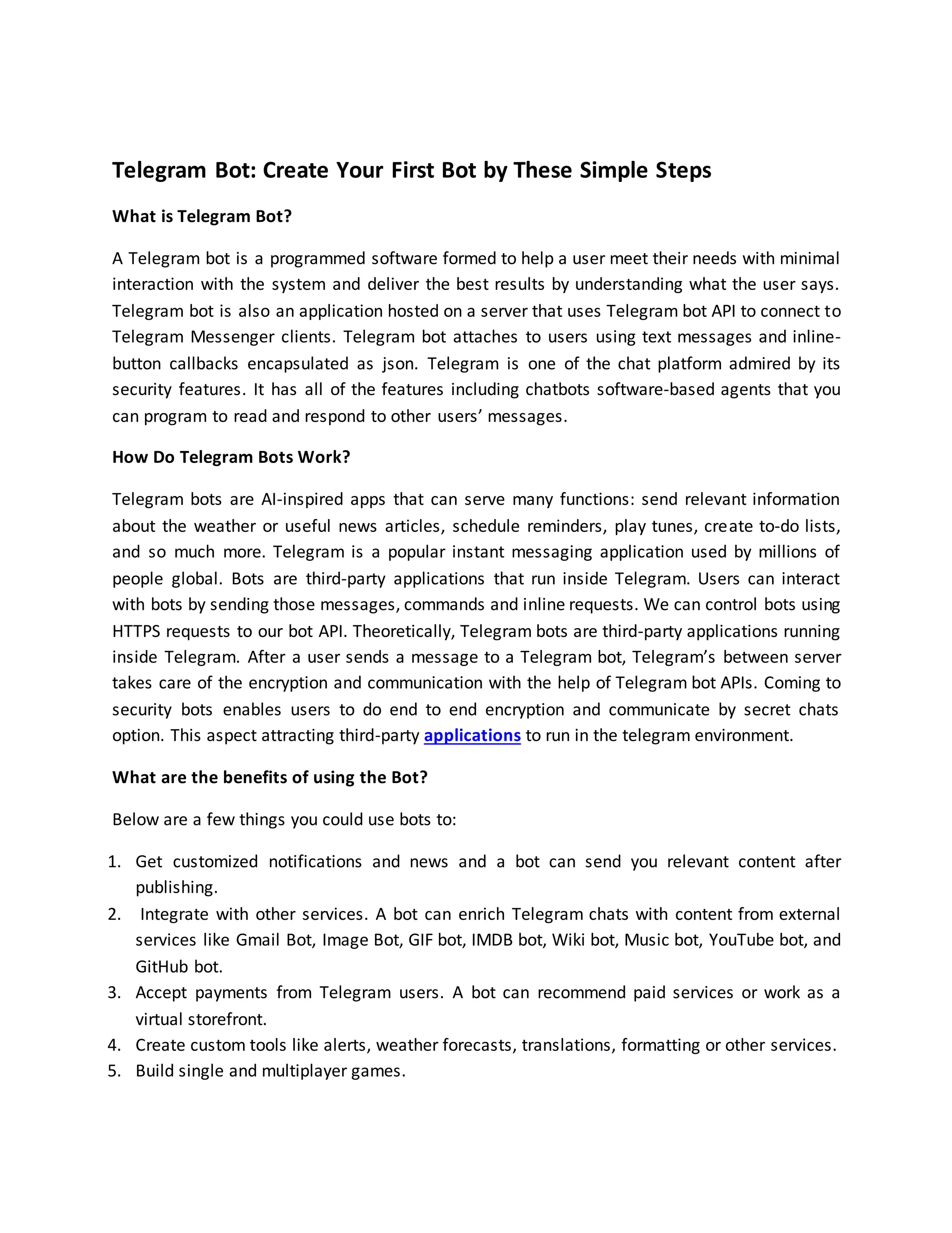 Telegram Bot Pdf
