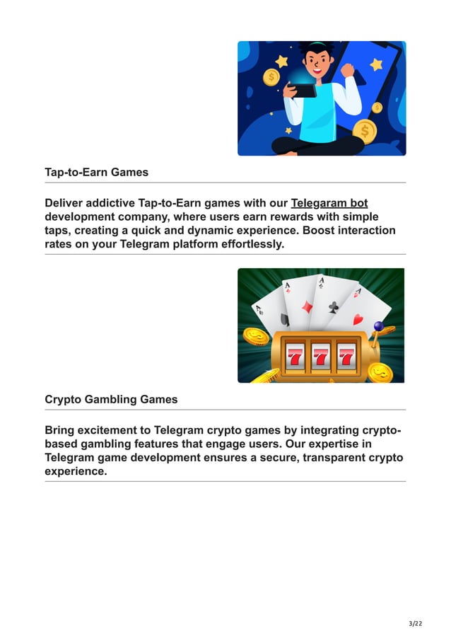 Telegram Game Development Company - SoluLab | PDF