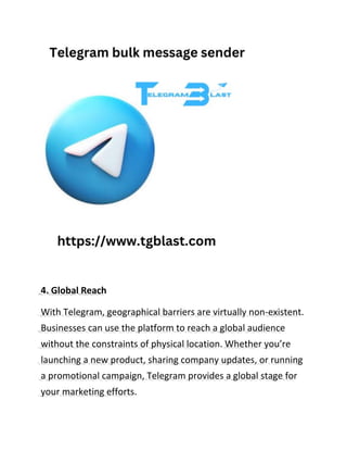 Telegram Marketing Importance, Strategies & Examples.pdf