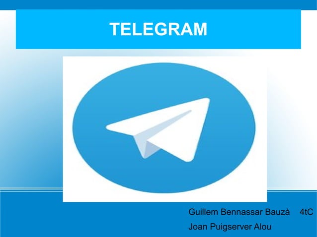 Telegram p.a. | PPT