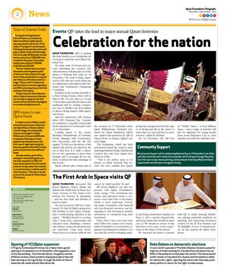 Qatar Foundation Telegraph dec2 | PDF