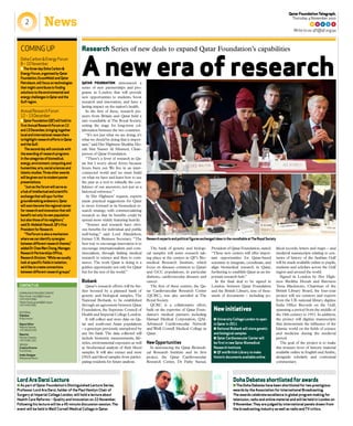 Qatar Foundation Telegraph nov4 | PDF