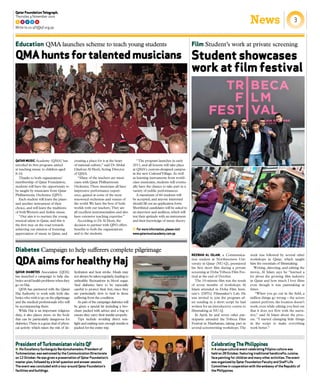 Qatar Foundation Telegraph nov4 | PDF