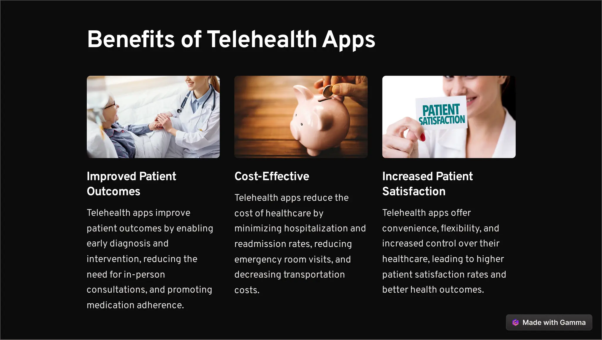 Telehealth App Development | PPT