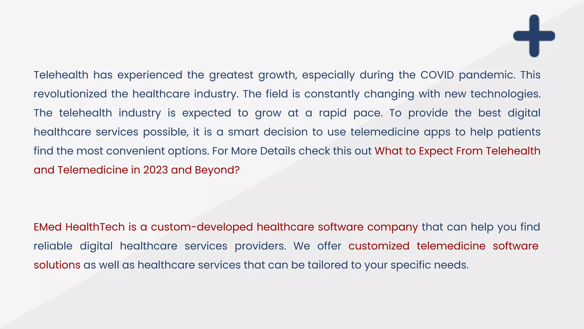 Telehealth and Telemedicine in 2023: What to Expect? | PDF