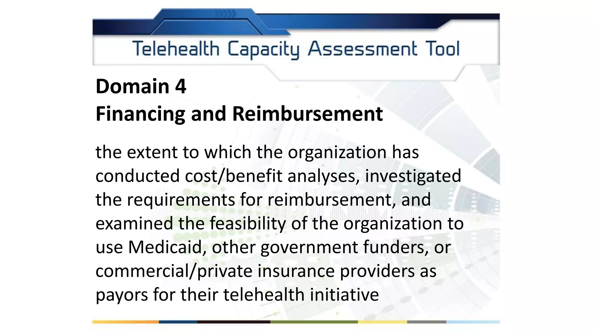 Telehealth capacity assessment tool introduction | PPTX
