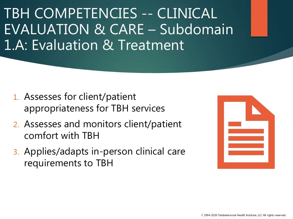 Telehealth clinical best practices workshop II | PPT