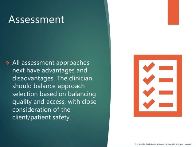 Telehealth clinical best practices workshop II | PPT