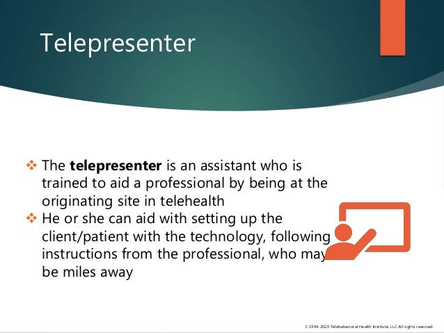 Telehealth clinical best practices workshop II | PPT