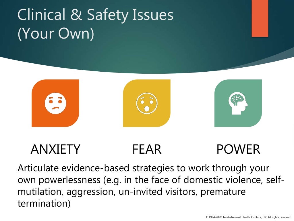 Telehealth clinical best practices workshop II | PPT