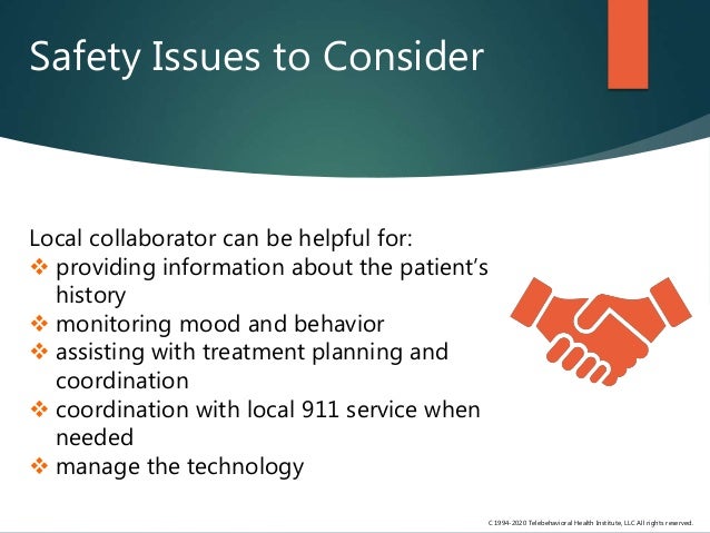 Telehealth Clinical Best Practices Workshop II | PPT