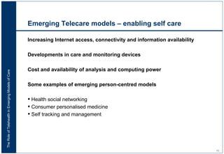 The Role of Telehealth in Emerging Models of Care | PPT